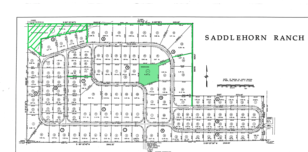 Recreational Trail Map – Saddlehorn Ranch HOA
